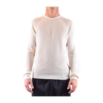 Laneus Rundhals-Strickware - - Knitwear - Herren - Grau - M