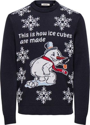 Only & Sons Rundhalspullover ONSX-MAX SNOW REG CREW KNIT