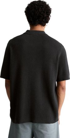 Marc O'Polo Denim Poloshirt mit Waffelstruktur, regular fit