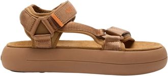 Moon Boot unisex, Chaussures, Brun, Taille: 36 EU Shearling Sandal