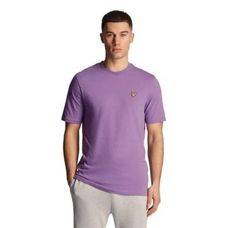 Lyle & Scott TS400VOG X155 T-shirt &agrave; manches courtes pour homme, violet, Small