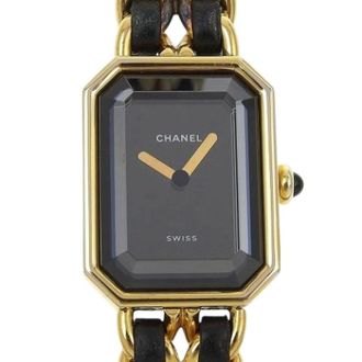 Chanel Montre Vintage Pre-owned - Femme - Pre-owned - Noir - Taille: ONE Size
