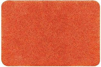 MSV Spirella 10.16813 WC-Vorleger ohne Ausschnitt Brizzolo 55 x 65 cm, orange