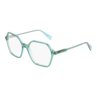 Liu Jo Femme, Accessoires, Bleu, Taille: 55 MM Geometric Eyeglasses
