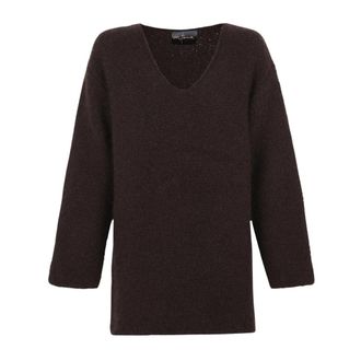 Cortana Pullover - - Knitwear - Damen - Braun - S