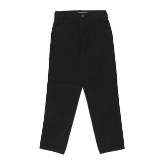 Iuter Schwarze Arbeitshose gerade Beinform Baumwolle - - Trousers - Herren - Schwarzk - W32