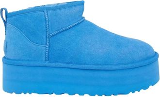 UGG Ugg, Femme, Chaussures, Bleu, Taille: 41 EU Classic Ultra Mini Platform