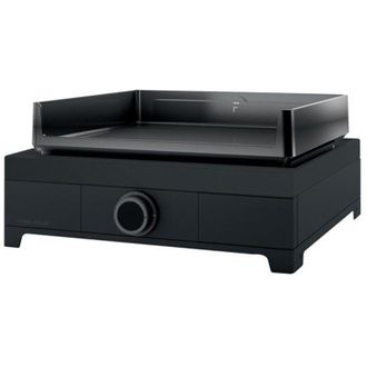 Forge Adour Elektrische Platte 1 Feuer - Modern Schwarz 45 - Moderne45an - Forge Adour