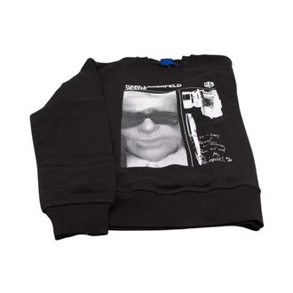 Karl Lagerfeld Herren, Sweatshirts & Hoodies, Schwarzk, LGr&ouml;&szlig;e