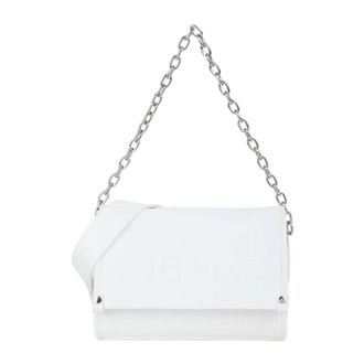 Mario Valentino Wei&szlig;e Schultertasche Syria Re - - Bags - Damen - Wei&szlig; - ONE SIZE