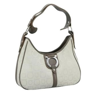 Ferragamo Pre-owned Canvas Handtaschen - - Pre-owned - Damen - Grau - ONE SIZE