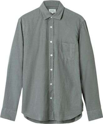 Hartford Homme, Chemises, Vert, Taille: XL Paul Tencel Linen Shirt