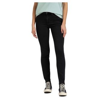 Lee Damen Foreverfit Jeans, Black Avery, 38W / 31L EU