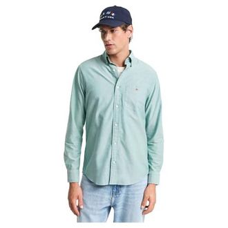 GANT Reg Classic Oxford Shirt Chemise, Vert Beurre, XXL Hommes