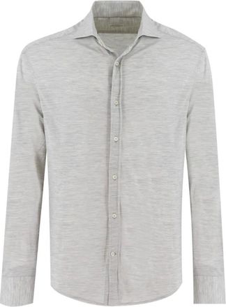 Brunello Cucinelli Herren, Shirts, Grau, 2XLGr&ouml;&szlig;e