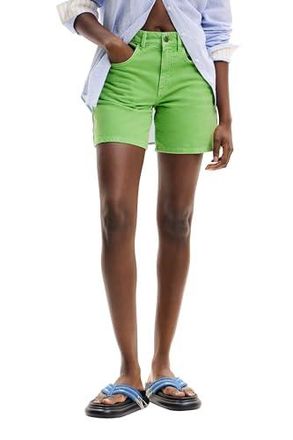 Desigual Denim_Sury, Short aux Femmes, Green