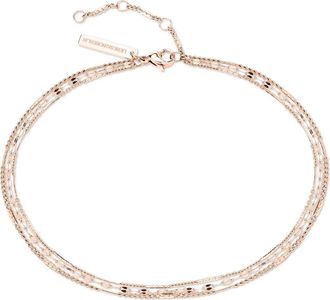 Liebeskind Liebeskind Berlin Fußkettchen - Edelstahl Fußkette - Gr. unisize - in Quarz - für Damen