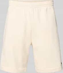 Lacoste Regular Fit Sweatshorts aus Baumwoll-Mix