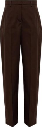 Blugirl Femme, Pantalons, Brun, Taille: 34 FR Slit Pocket Pantalons