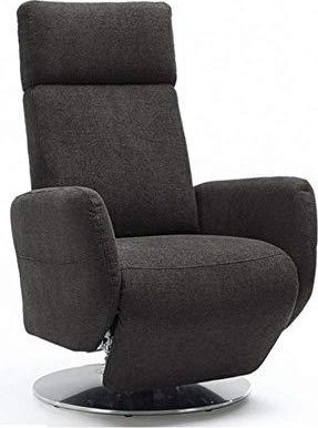 Cavadore Cavadore TV-Sessel Cobra / Fernsehsessel mit Liegefunktion, Relaxfunktion / Stufenlos verstellbar / Ergonomie L / Belastbar bis 130 kg / 71 x 112 x 82