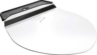 Lares Kuchen- und Pizzalöser mit Griff, rund - Tortenheber/Pizzaheber - 28cm Ø, Edelstahl - Made in Germay