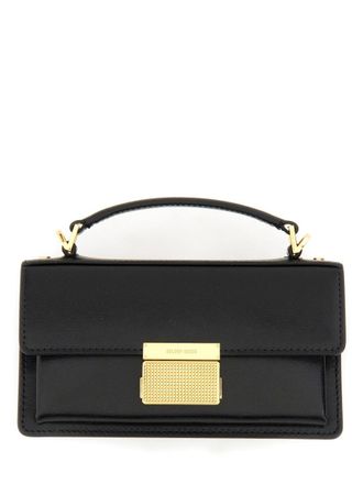 Golden Goose Womens Small Venice Bag Black Leather Handbags Hand