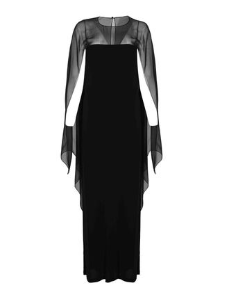 Alberta Ferretti Maxi Robe - Noir