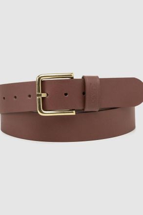 Levi's Ceinture &Agrave; Boucle Carr&eacute;e - Homme - Marron / Brown - 100