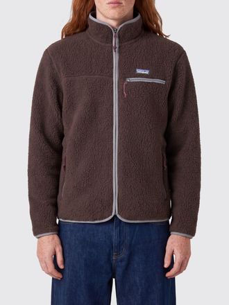 Patagonia Ms Retro Fleecejacke von mit hohem Kragen und gesticktem Logo
