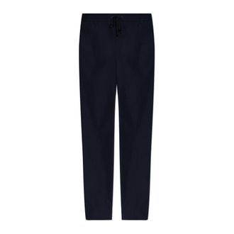 Moncler Weit geschnittene Nylonhose - - Trousers - Herren - Blau - XL