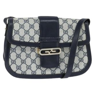 Gucci Sac bandouli&egrave;re en plastique Pre-owned - Femme - Pre-owned - Bleu - Taille: ONE Size