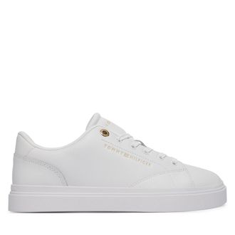 Tommy Hilfiger Sneakers Tommy Hilfiger Th Feminine Cupsole Leather FW0FW09105 Wei&szlig;