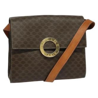 Celine Pre-owned Cuir sacs-celine - Femme - Pre-owned - Brun - Taille: ONE Size