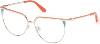 Guess Femme, Accessoires, Jaune, Taille: 54 MM Cat-eye Optical Frame