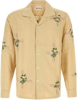 Baziszt Baziszt, Homme, Chemises, Beige, Taille: XL Cabin Shirt