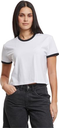 Urban Classics Damen Ladies Contrast Retro, lässiges für Frauen, Regular Fit, Größen XS - 5XL