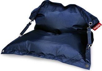Fatboy Buggle-up Sitzsack Dunkelblau - Anpassbare Einzel und Doppel Sitzecke - Perfekte Loungesessel für Drinnen und Draußen - 185 x137cm
