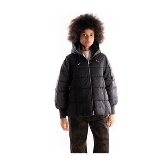 Pinko Piumino Flare Padded Jacket - - Jackets - Damen - Schwarzk - S
