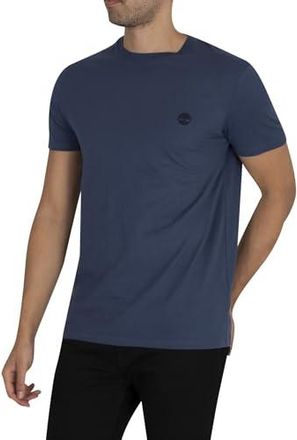 Timberland Homme T-Shirt Slim &Agrave; Col Rond Dunstan River, Dark Denim, S