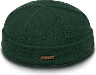 Sterkowski Docker Beanie Cap | 100% Wolle Dockermütze für Herren und Damen | Wintermütze Fischermütze Wollmütze Ohne Schirm Matrosenmütze Hafenarbeitermütze Vint