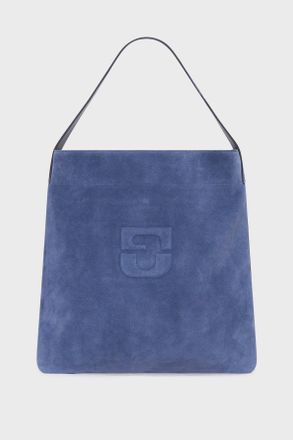 Gerard Darel Sac en cuir velours - LADY GD - Bleuet
