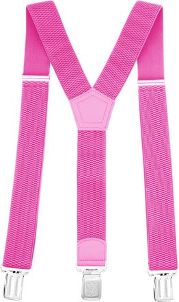 Glamexx24 Hosentr&auml;ger f&uuml;r Herren Einstellbar und Elastisch, Y Form, Breit 4 cm mit 3 Starken Clips Einheitsgr&ouml;&szlig;e Hosentr&auml;ger f&uuml;r M&auml;nner und Damen, Hell Lila