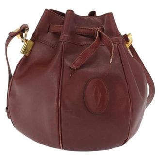 Cartier Pre-owned Vintage Bucket Bag - - Pre-owned - Damen - Rot - ONE SIZE