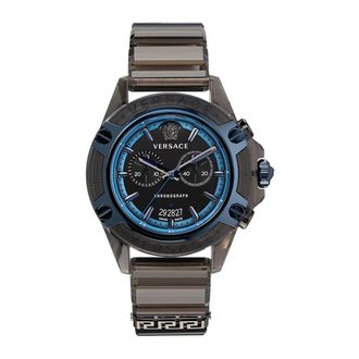 Versace Aktive Silikonuhr Schwarzes Zifferblatt - - Accessories - Herren - Schwarzk - ONE SIZE