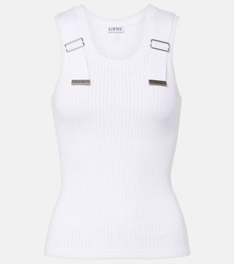 Loewe D&eacute;bardeur c&ocirc;tel&eacute; en coton
