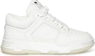 Amiri Homme, Chaussures, Blanc, Taille: 44 EU Ma-1 Leather and Mesh Baskets
