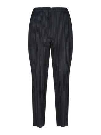 Pleats Please Issey Miyake Pantalons D&eacute;contract&eacute;s - Noir