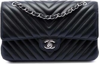 Chanel Sac bandouli&egrave;re classique double rabat Pre-owned - Femme - Pre-owned - Noir - Taille: ONE Size