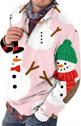 Generic Sweatshirts pour hommes, pulls pour hommes, décontractés et à la mode, ample, imprimé 3D, dégradé de couleur, sweat-shirt à manches longues pour lhive