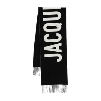Jacquemus Logo-embellishment Fringed Scarf